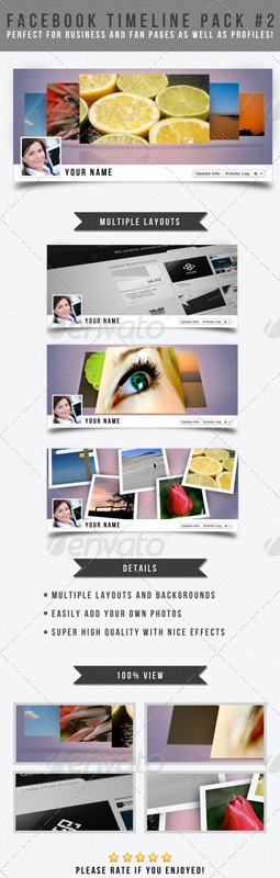 Facebook Timeline Covers Bundle, Web Elements | GraphicRiver